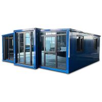 China Cold Galvanizing Steel Modular Prefabricated House With Aluminum Window Fast Install for sale