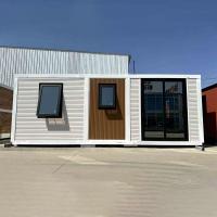 China Corrosion Resistant Steel Expandable Container House Painting Or Galvanization Surface for sale
