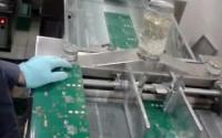 China 2.0mm Pneumatic Type Aluminum PCB V Cut Machine With T8 Light for sale