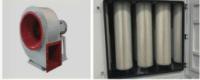 China Sandblasting / Powder Bagging Dust Removal Equipment With Single Door Panels for sale