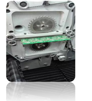 China Low noise Automatic PCB V Cut Machine with stainless steel body for sale