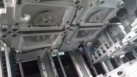 China Low noise Automatic PCB V Cut Machine with stainless steel body for sale