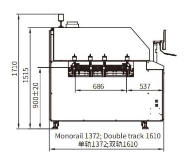 China High Heat Energy SE Series Reflow Oven 2950mm Heating Length for sale