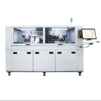 China PCB Solder Paste Printer YSL-SL120 Thickness 20-40mm  Stable Printing Quality Scraper Angle 0-20kg for sale