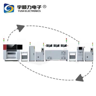 China Inline High Speed Fully Automatic SMT Production Line For LED for sale
