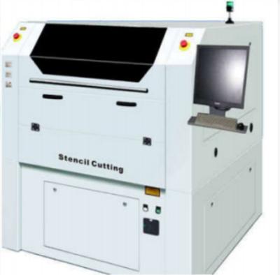 China G6060 SMT Laser Template Cutting Machine 600mm*600mm Working Area 50W/100W/200W Power for sale