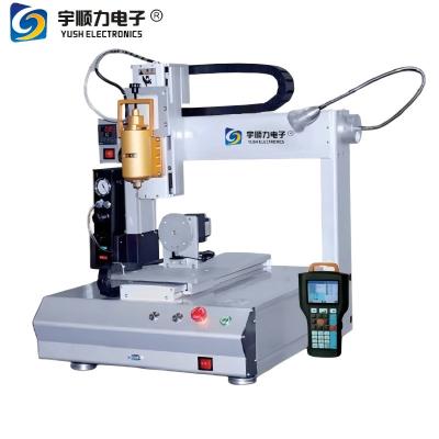 China Full Automatic Four Axis Rotation  Melt  Adhesive Dispensing Robot Dispenser for sale