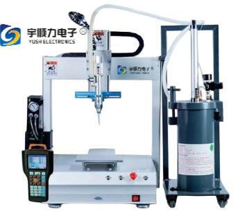 China Full Automatic Double Head Silica Gel Dispensing Robot Dispenser For SMT Production Line for sale