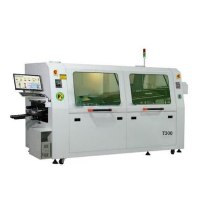 China Durable T300 Wave Soldering Machine With 300-2000mm Conveyor Speed And 1100kg Load Capacity for sale