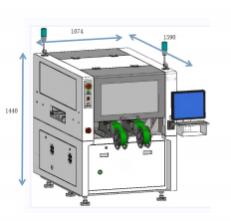 China High Efficiency Fully Automatic Labeling Machine For SMT Production Line for sale