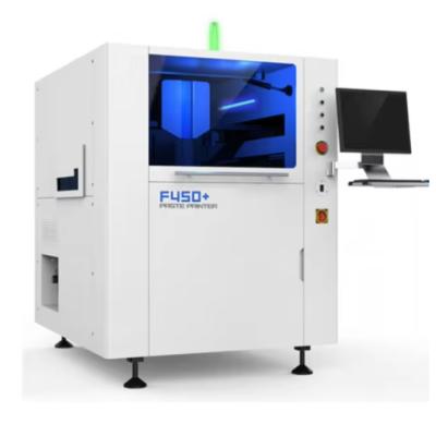 China High Quality Full Auto High Accuracy Stencil Printer YS-450 for sale