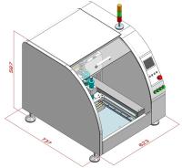 China High Precision Desktop PCB Depaneling Machine Router for Circuit Board Cutting Low Stress Desktop PCB Separator for SMT Assembly for sale