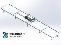 China Three Groups LED Strips Pcb Separator Machine , Long LED Mcpcb Depneling Machine YSVC-3S for sale