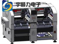 China High Efficiency 200000 CPH 3 Heads Multiple Nozzles  SMT Pick and Place Machine  for SMT Production Line for sale