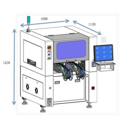 China High Quality Fully Automatic Labeling Machine for SMT Production Line for sale