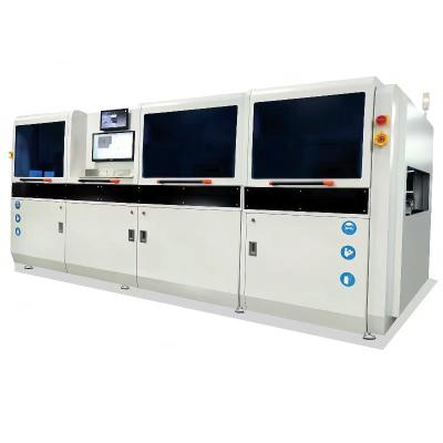 China High Speed Fully Automatic In-line Four-stage Selective Wave Soldering Machine for SMT production Line for sale