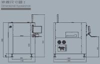 China AC220V Solder Paste Printer Machine Compressed Air Pressure 4 - 6KG/㎡ for sale