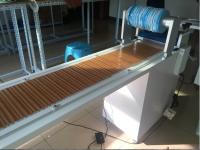 China Speed Adjustable 40W LED Strip Rubberizing Machine for sale