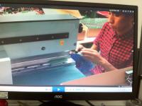 China Led Light Bar PCB Depanelizer V Groove For Cutting Metal Board for sale