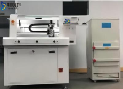 China Double Worktable 4 Axis PCB Depaneling Router for sale