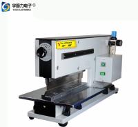 China 60W V Cut Pcb Depaneling Machine Web Guide Up And Down 2 Circular Blades for sale