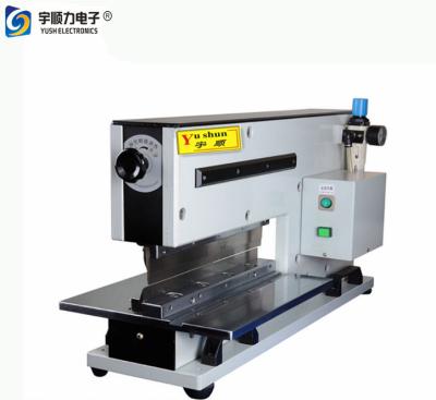 China 60W V Cut Pcb Depaneling Machine Web Guide Up And Down 2 Circular Blades for sale