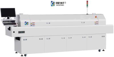 China Lead Free fully automatic Hot Sell reflow oven/reflow soldering for SMT assembly line for sale