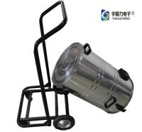 China 80L Container / Bottle Cleaning Industrial Vacuum Cleaners With Stainless Steel Barrel for sale
