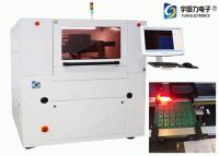 China ±20 μm AC220V / 3KW Intelligent Violet Laser Depaneling Machine / Ultraviolet Laser Cutting Machine for sale