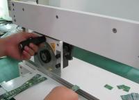 China Electronics V Cutter PCB Depanelization With Circular / Linear Blade for sale
