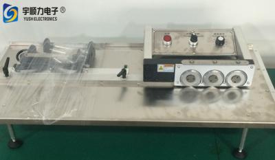China LED PCB Cutting machine Manual PCB Depaneling Equipment With Circular Knife Multiple Cutting for sale