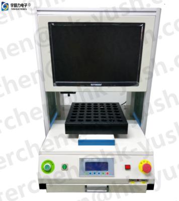 China Air Cooling PCB Depaneling Machine LED Board Cutting Router Desktop High Speed Spindle Programming Mode for sale