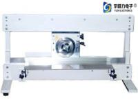 China Manual Type Pcb Depaneling Pcb Manufacturing Machine With One Linear Blade And Circle Blade for sale