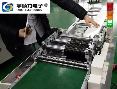 China High Efficiency Laser Cut PCB Depaneling Machine With SKD11 Blade for sale