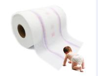 China Diaper Raw Material PE Backsheet Film Baby Adult Biodegradable Sanitary Pads for sale