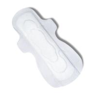 China OEM 155mm Lady Soft Sanitary Pad Biodegradable Cotton Napkin For Ladies Feminine Hygiene for sale