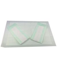 China Tear Line 30GSM 200mm Printed PE Film Disposable Breast Pads for sale