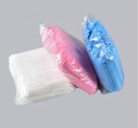 China Hotel Hair Head Cook PE Nonwoven Disposable Head Shower Cap for sale