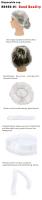 China Soft Non Woven Fabric PE Shower Cap Back Sheet Opaque for sale
