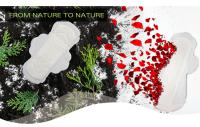 China Biodegradable 320mm Disposable Lady Sanitary Pads Adult Diapers for sale