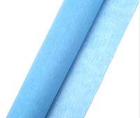 China Spunbond 50% Wood Pulp Polyester 85GSM PE Film Nonwoven Laminated Non Woven Fabric for sale