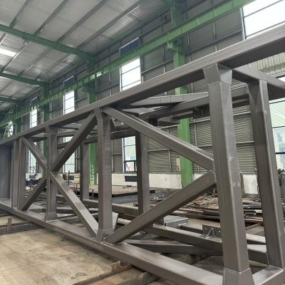 China Q235B Q355B Pipe Rack Structure Chemical Steel Framework Construction for sale