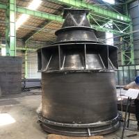 China Custom Q235B Q355B Boiler Steel Structures For Power Plants for sale