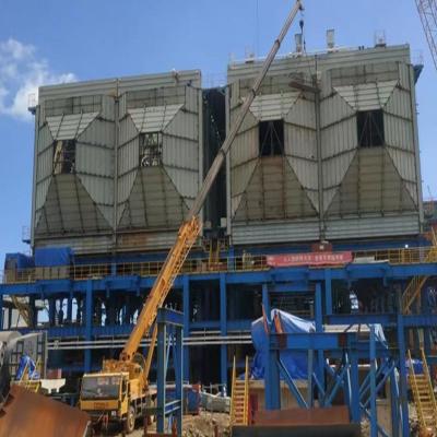 China Dust Collector Main Structure Shell Dust Discharge Custom Steel Fabrication for sale