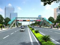 China ASTM A709 Steel Pedestrian Bridge Solutions Painting Or Hot Dip Galvanized for sale