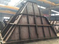 China Q235B Q355B ASTM A36 Steel Structure Fabrication Hopper For Cement for sale
