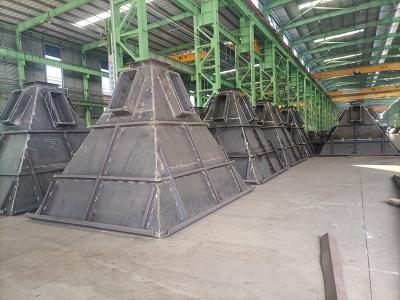 China industrial Q235B Q355B Steel Structure Hopper Fire Resistant For Mining for sale