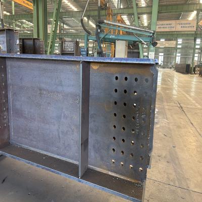 China Punching Steel Frame Construction Products For Industrial Parks for sale