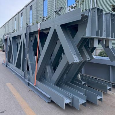 China Customized Heavy Duty Steel Truss Structure Fabricated For Bridge for sale