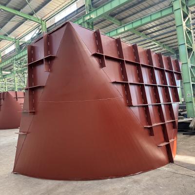 China Q235B Q355B Steel Structure Fabrication Forming And Bending For Complex Structural for sale